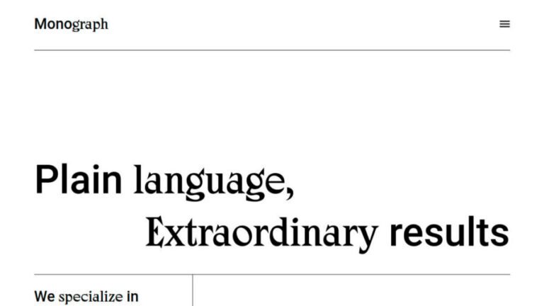 6 Contoh Website Simpel Menarik